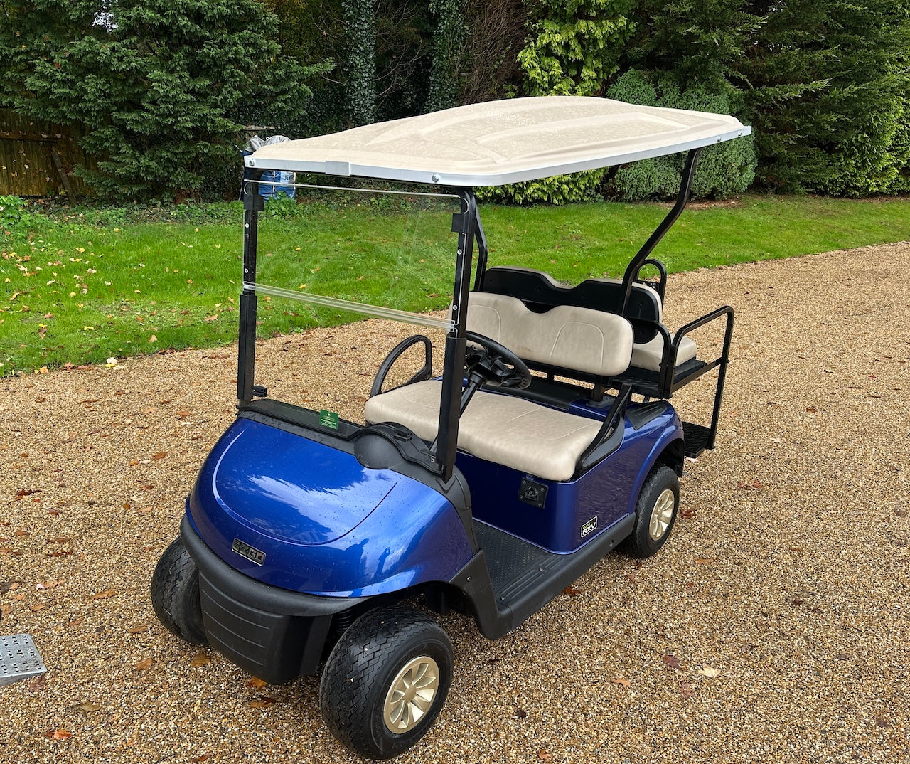 EZGO RXV 2+2 ELiTE Delivered to Private Customer for Grounds Use ...