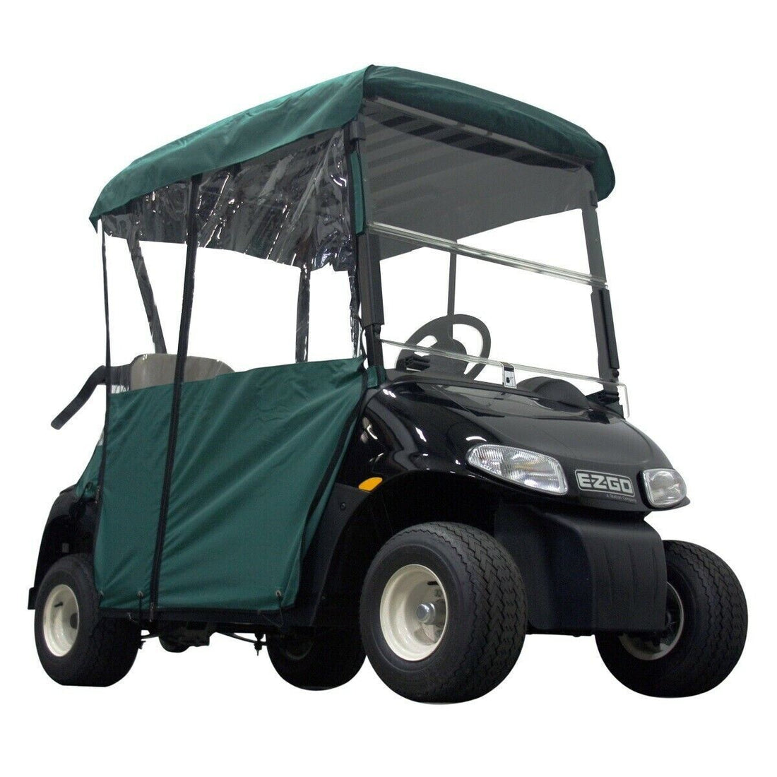 EZGO RXV Poly Enclosure 2,Passenger (Green) – Motorculture